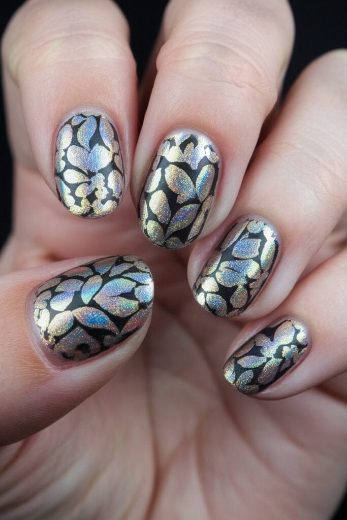 30 Spring Glitter Nail Designs - Nail the Glam