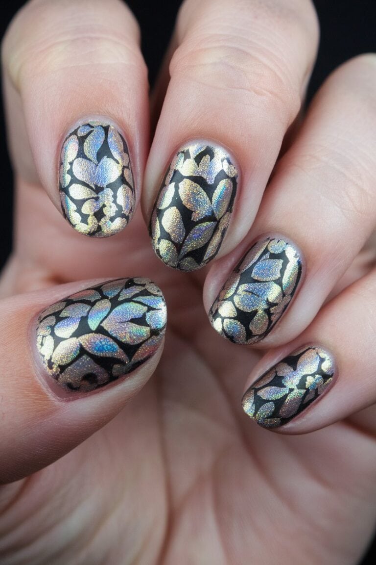 30 Spring Glitter Nail Designs - Nail the Glam