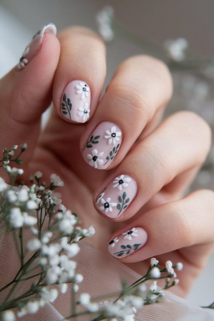 30 Spring Nail Designs for Short Nails - Nail the Glam
