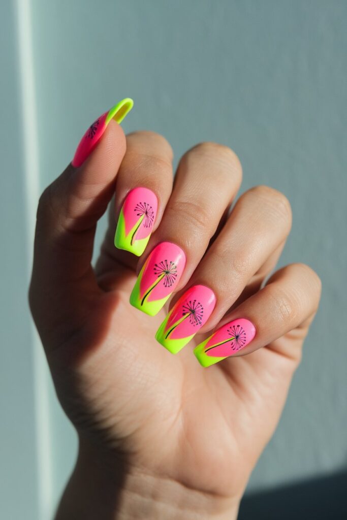 38 Spring Nail Designs with Flowers - Nail the Glam