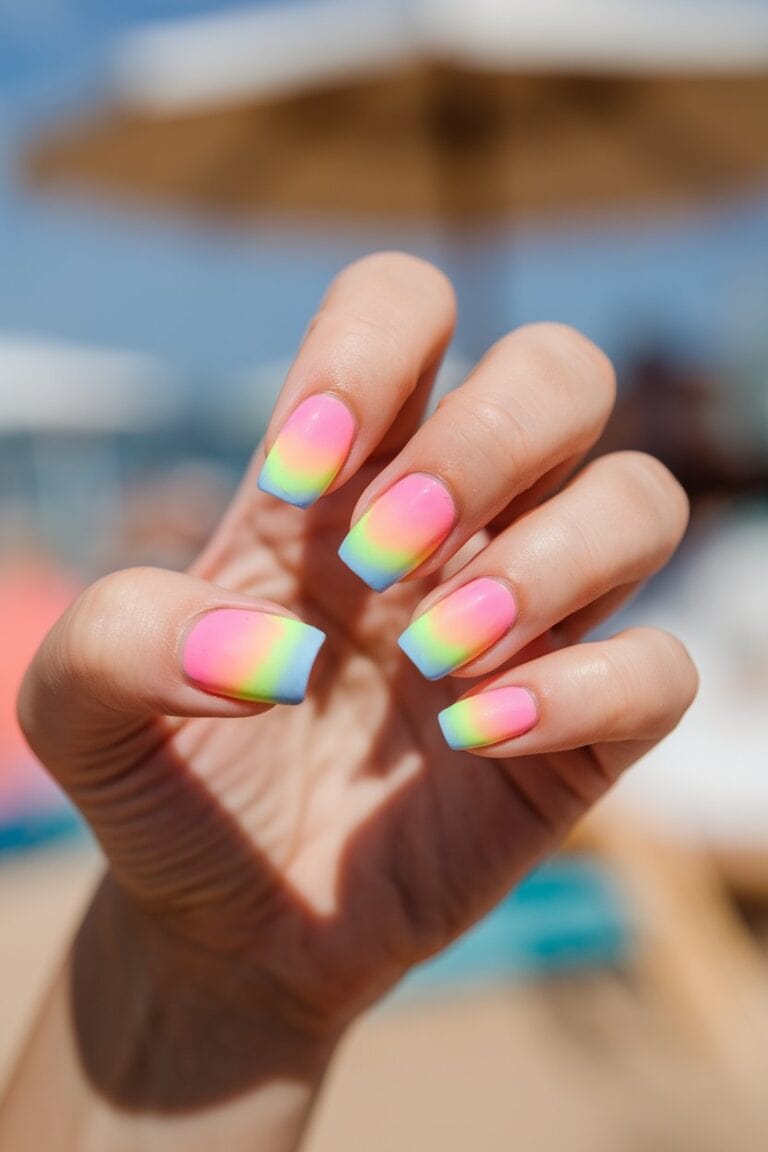 40 Neon Summer Nail Designs - Nail the Glam