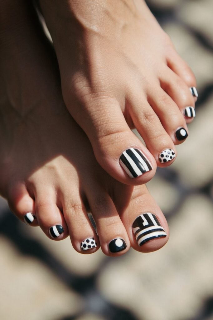 44 Toenail Art Design Ideas - Nail the Glam
