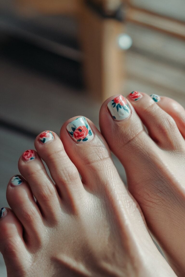 44 Toenail Art Design Ideas - Nail the Glam