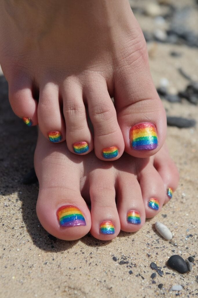 44 Toenail Art Design Ideas - Nail the Glam