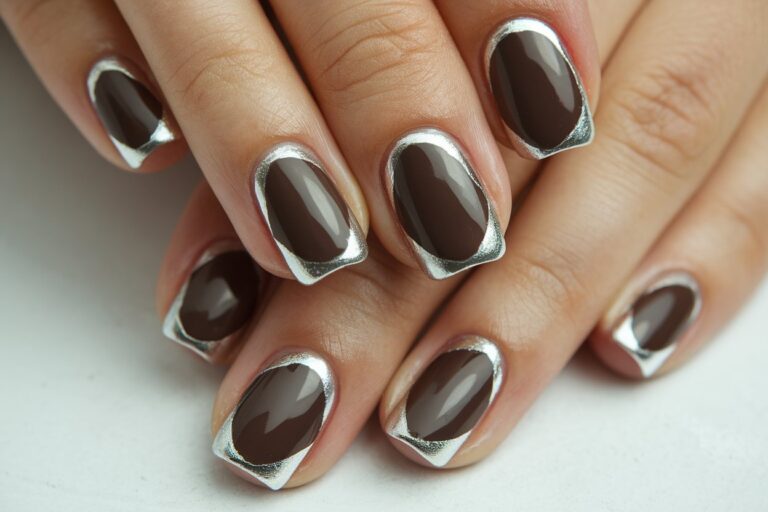 40 Brown Nail Design Ideas - Nail the Glam