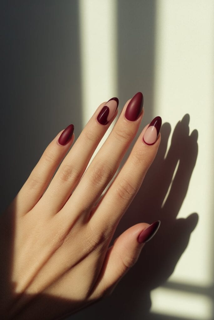 40 Maroon Nail Design Ideas - Nail the Glam