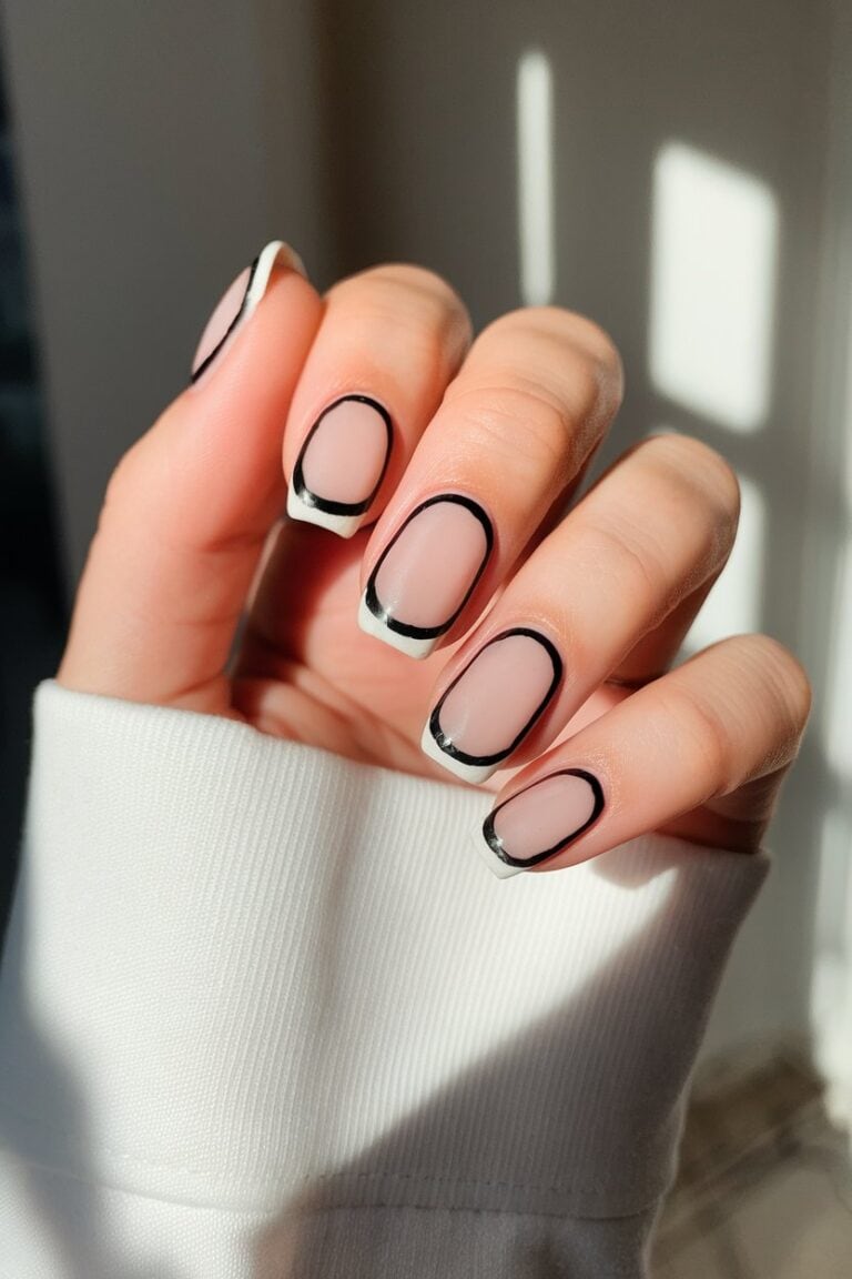 30 Nail Designs Using 3 Colors - Nail the Glam