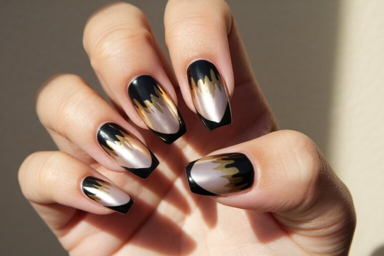 30 Nail Designs Using 3 Colors - Nail the Glam