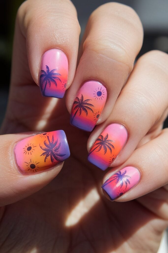 30 Nail Designs Using 3 Colors - Nail the Glam