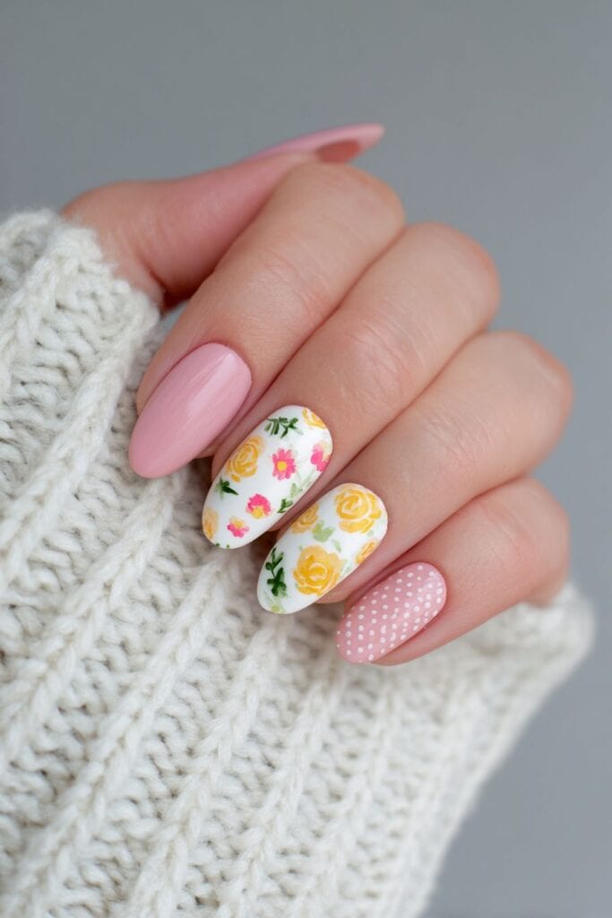 40 Easy Nail Design Ideas (For All Seasons) - Nail the Glam