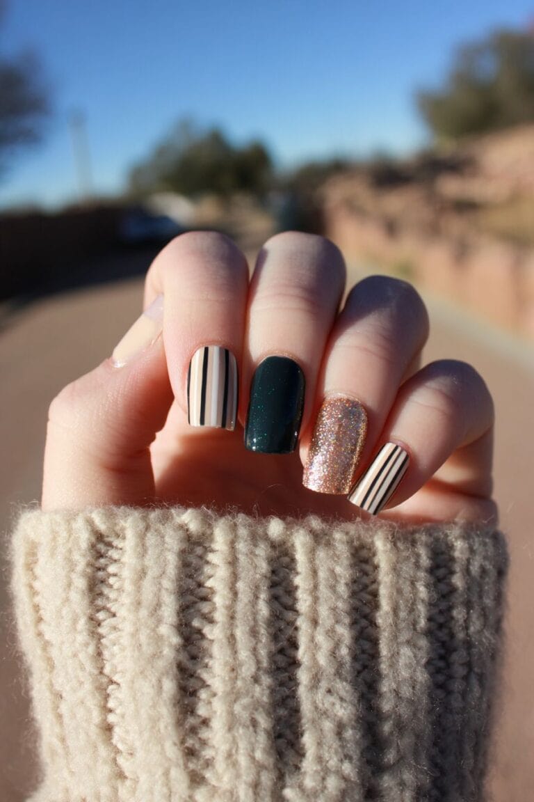 40 Easy Nail Design Ideas (For All Seasons) - Nail the Glam