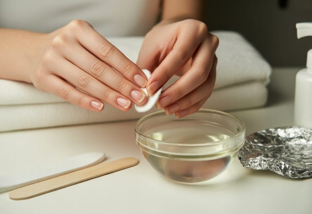 How to Remove False Nails (Easy Methods) - Nail the Glam