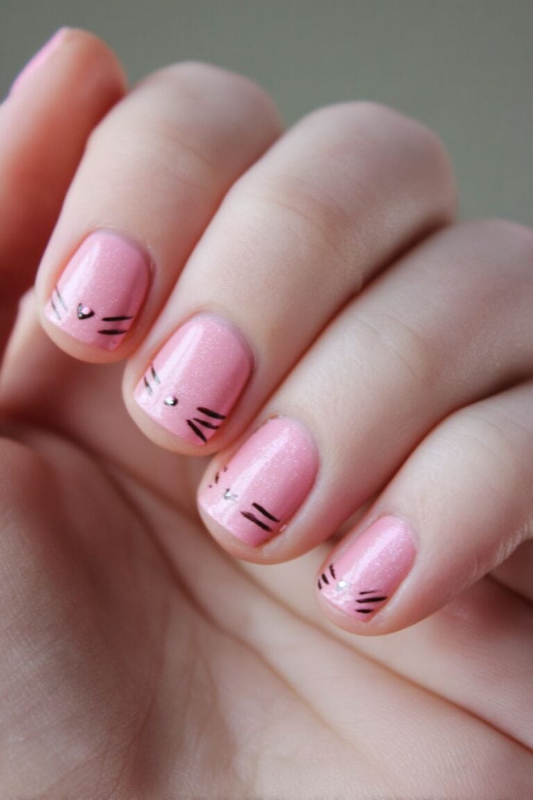 36 Nail Design Ideas for Kids - Nail the Glam