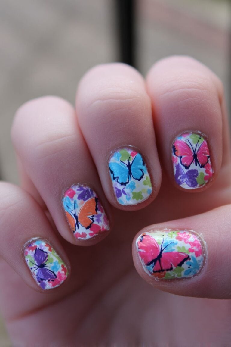36 Nail Design Ideas for Kids - Nail the Glam