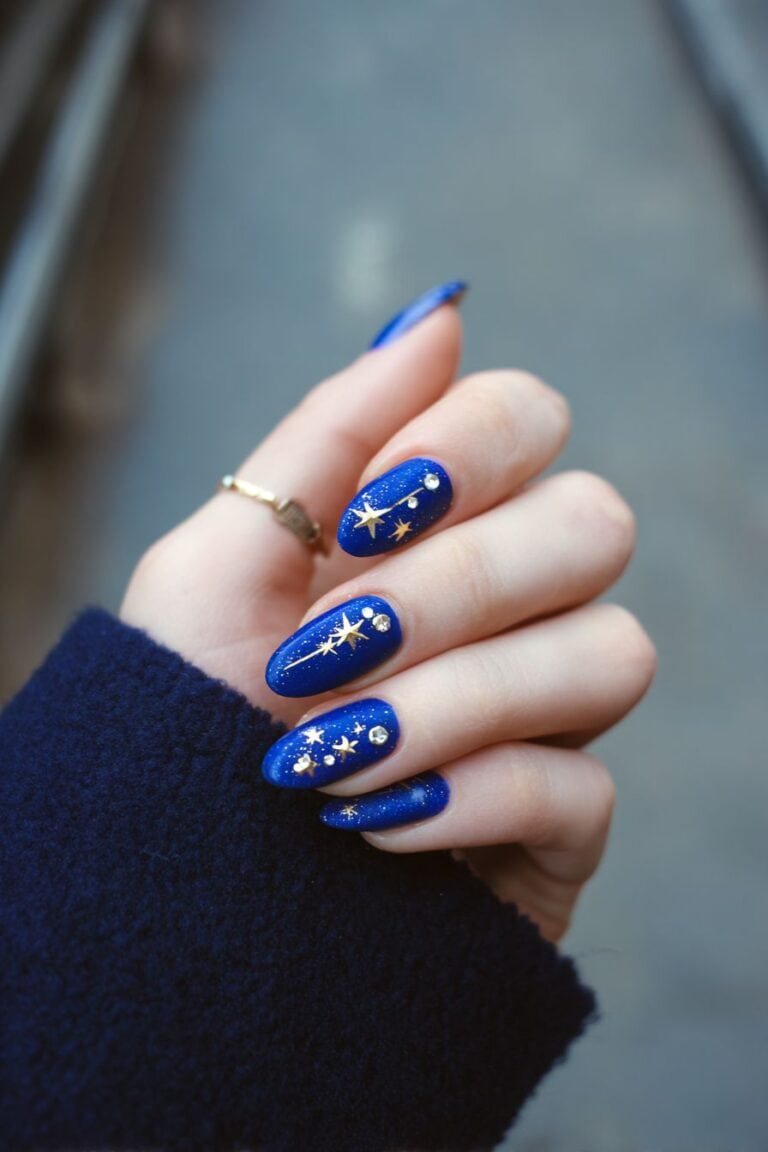 40 Nail Design Ideas with Gems - Nail the Glam