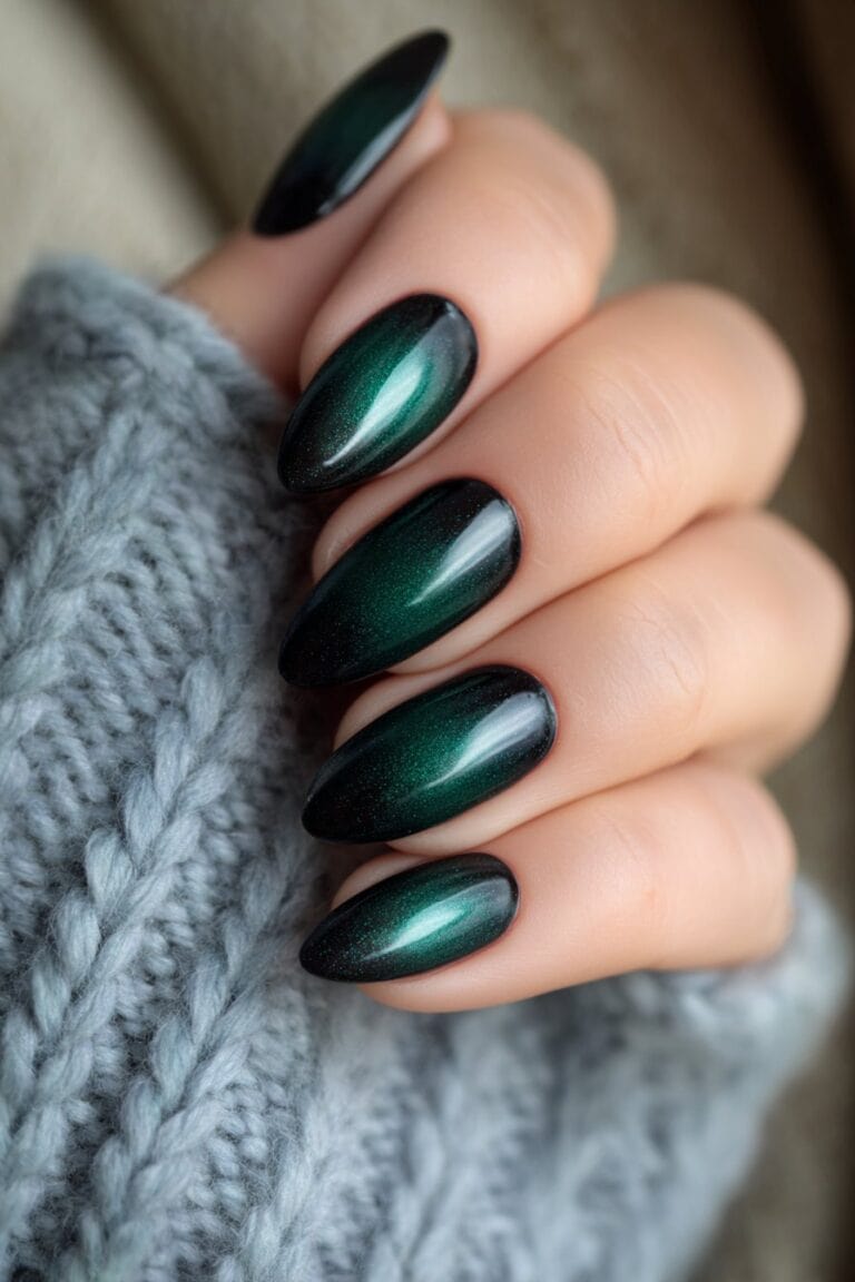 20 Dark Feminine Nail Ideas - Nail the Glam