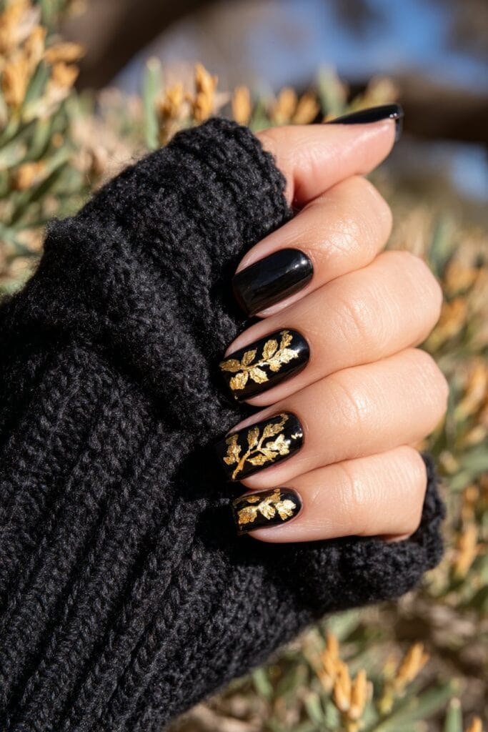 20 Dark Feminine Nail Ideas - Nail the Glam