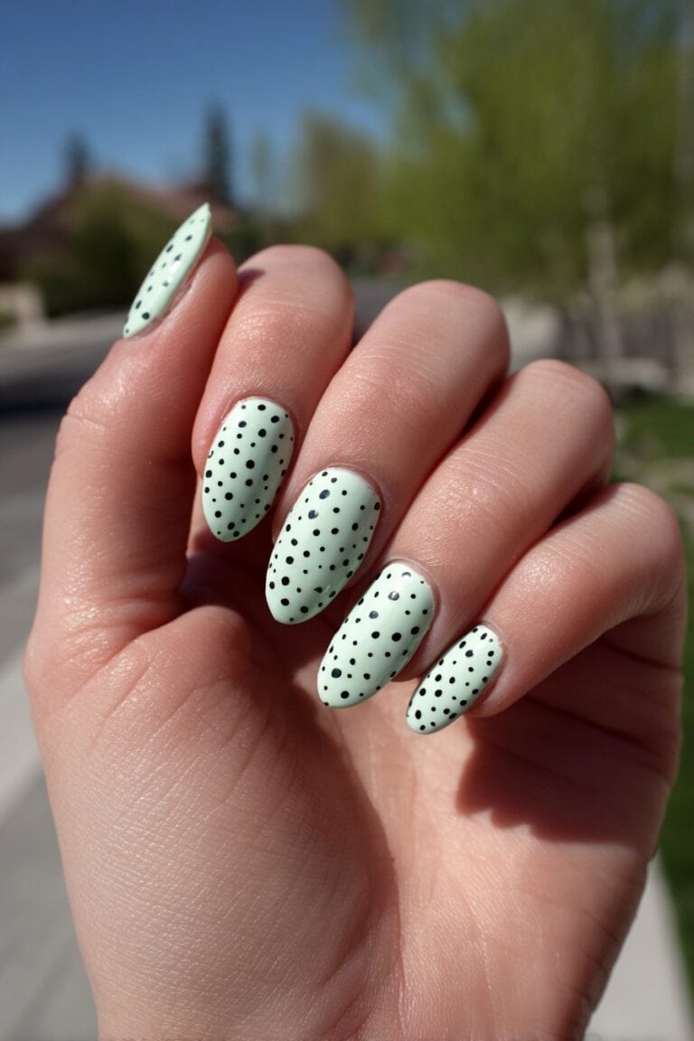 20 Light Green Nail Design Ideas - Nail the Glam