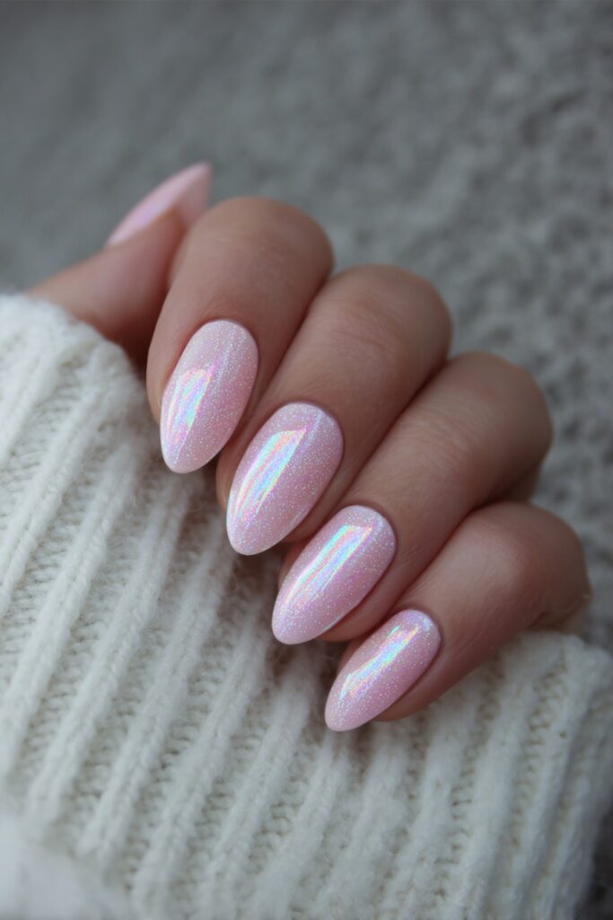 20 Light Pink & White Nail Designs - Nail the Glam