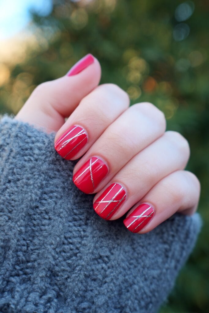 20 Red Winter Nail Ideas - Nail the Glam