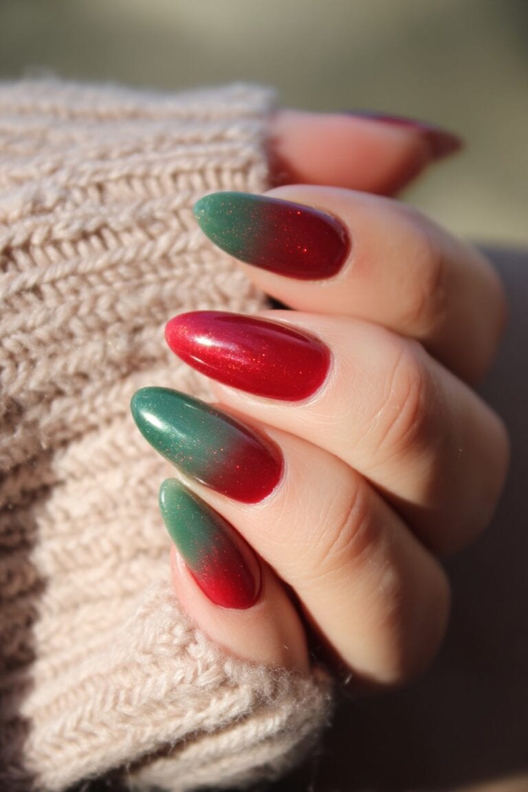 20 Red Winter Nail Ideas - Nail the Glam