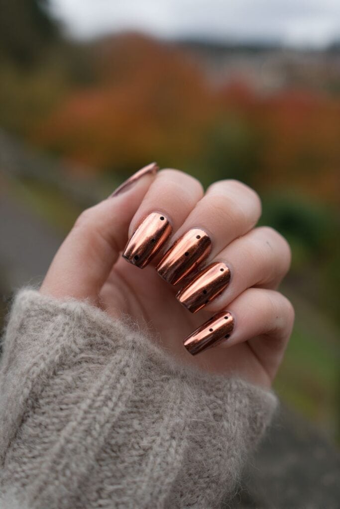 20 Simple Fall Nail Designs - Nail the Glam