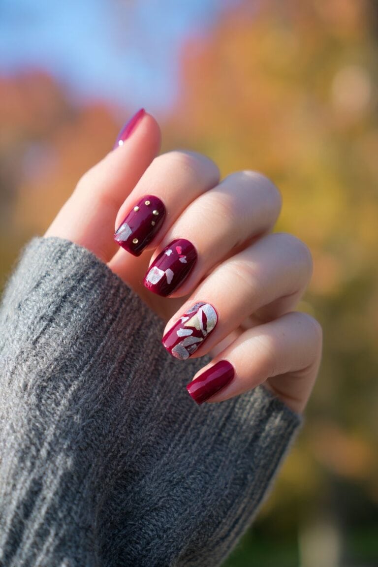 20 Square Fall Nail Designs - Nail the Glam