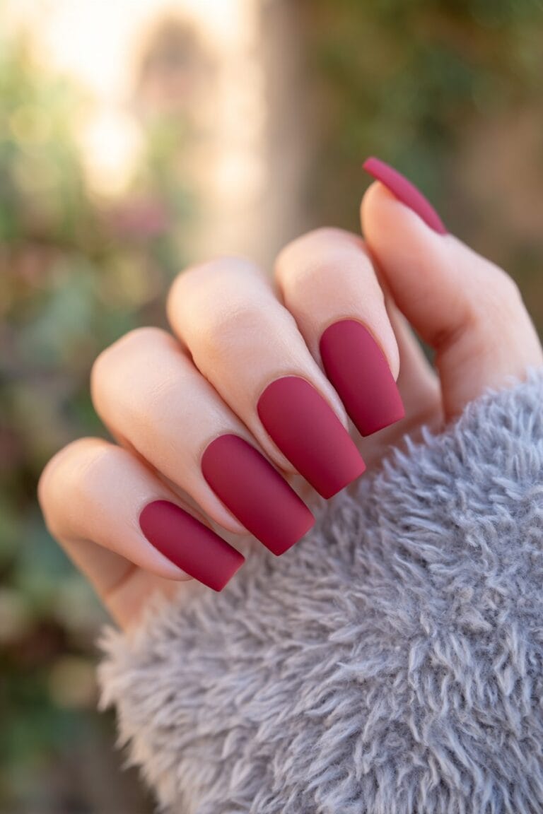 20 Square Winter Nail Ideas - Nail the Glam