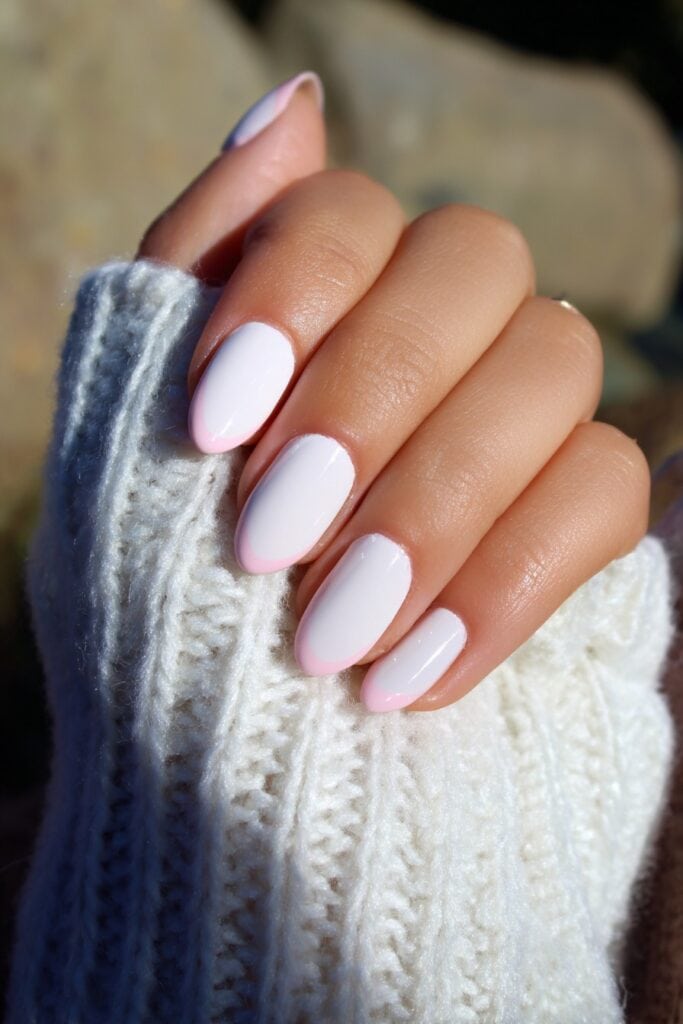 20 White Winter Nail Ideas - Nail the Glam