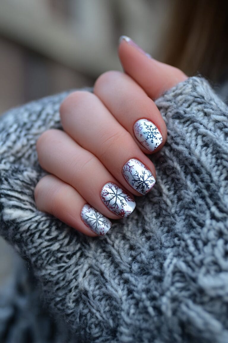 50 Winter Nail Design Ideas - Nail the Glam
