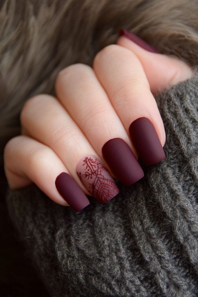 50 Winter Nail Design Ideas - Nail the Glam